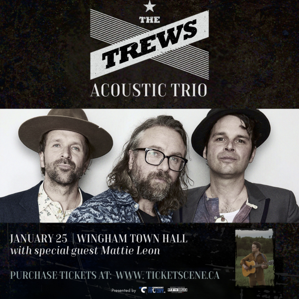 The Trews Acoustic Trio – Wingham Town Hall Theatre